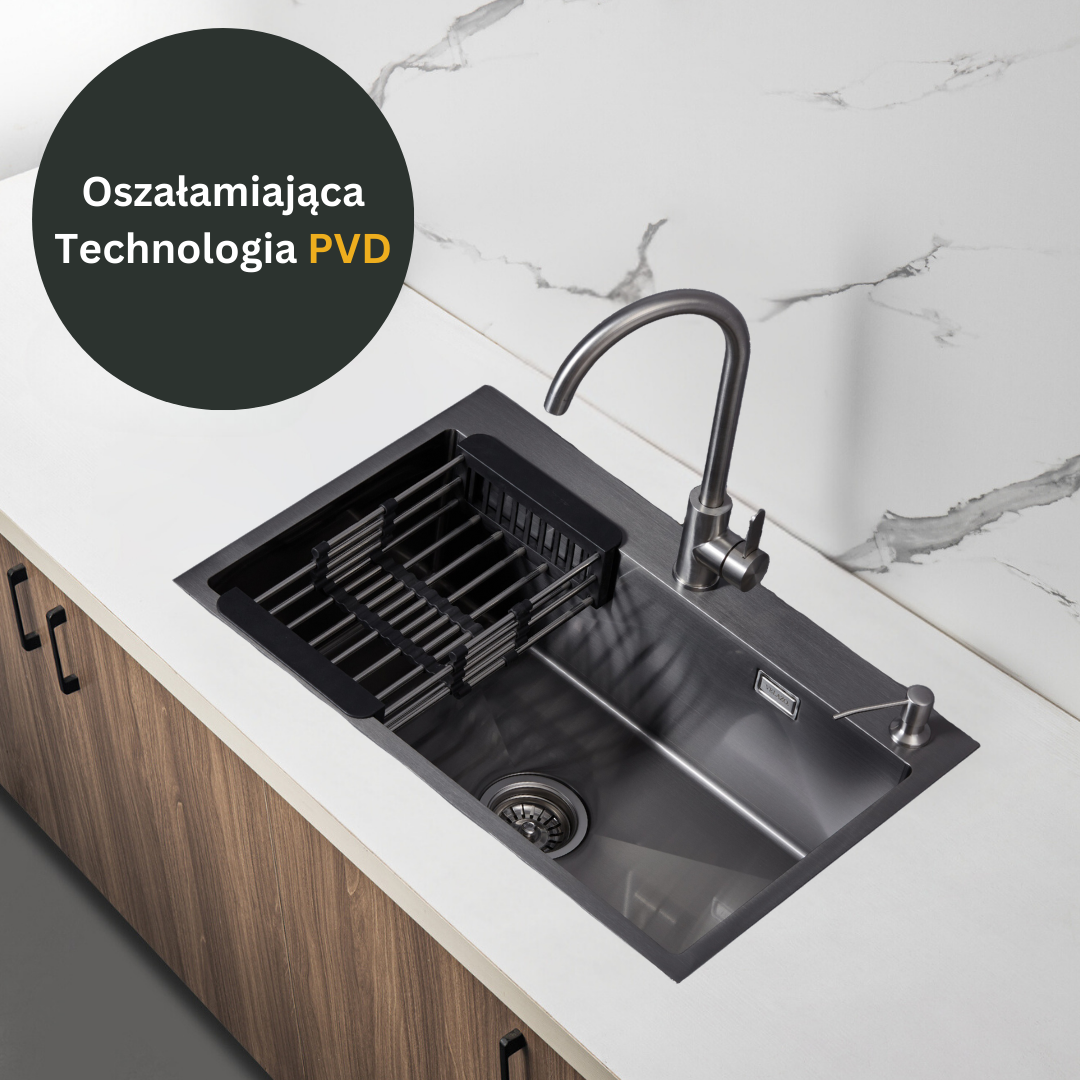 Nowoczesne Zlewozmywaki Jednokomorowe Kuchenne | Dobra Cena, Sklep Internetowy - Velazo.pl